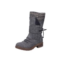 Rieker Komfort Stiefel in Grau | Gr.: 37