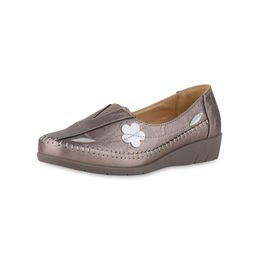 VAN HILL Slip Ons Aurora in Rose Gold | Gr.: 38