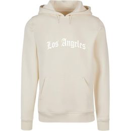 Mister Tee Hoodie "Los Angeles Wording Hoody" in Wei&szlig; | Gr.: L