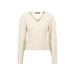 Zero Pullover mit Perlen in Eggnog | Gr.: 42