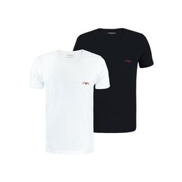 Emporio Armani 2er Pack Crew Neck T-Shirt in Mehrfarbig | Gr.: XXL