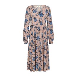 Noa Noa Langes Kleid EllenNN in Print Rose-Blue | Gr.: 36
