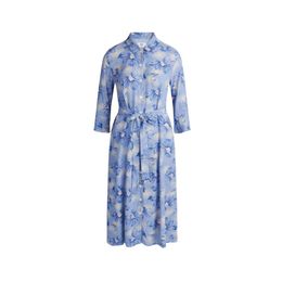 Noa Noa Kleid LivaNN in Print Blue-Rose | Gr.: 32