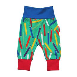 Toby tiger Hose mit Buntstifte Print in gr&uuml;n | Gr.: 92