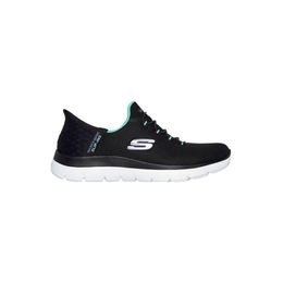 Skechers Sportliche Slipper in Schwarz | Gr.: 39