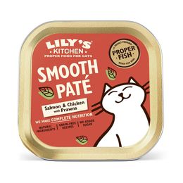 LILY'S KITCHEN Cat Smooth Pat&eacute; Lachs & Huhn Katzen-Nassfutter getreidefrei 19x85g