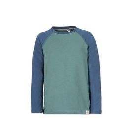 Band of Rascals Longsleeve " Raglan " in sage-blue | Gr.: 98/104