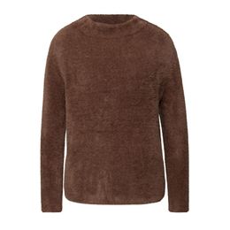 Street One Federgarn Pullover in Braun | Gr.: 38