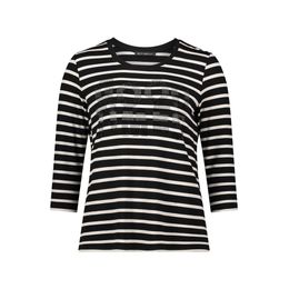 Betty Barclay Ringelshirt in Schwarz | Gr.: 48