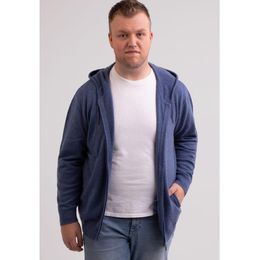 CASH-MERE.CH Hoodie in Jeans Blau | Gr.: XL