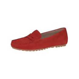 Caprice Mokassin in RED SUEDE | Gr.: 36