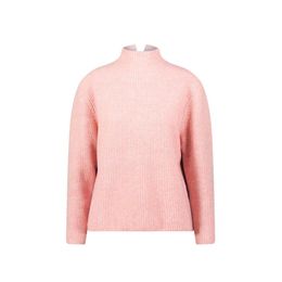Zero Strickpullover mit Stehkragen in Rose Melange | Gr.: 38