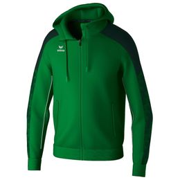 Erima Kinder Trainingsjacke Mit Kapuze in smaragd/pine grove | Gr.: 164