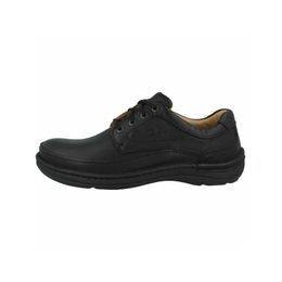 Clarks Komfort Schn&uuml;rer f&uuml;r Herren in schwarz | Gr.: 10,5