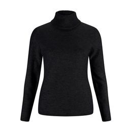 CASH-MERE.CH Rollkragen Pullover in Dunkel Anthrazit | Gr.: XS