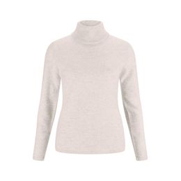 CASH-MERE.CH Rollkragen Pullover in Weiss | Gr.: XS