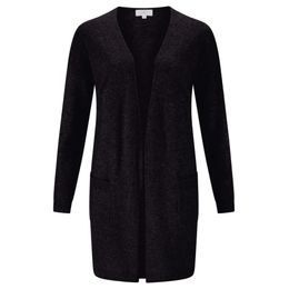 CASH-MERE.CH Cardigan Long in Dunkel Anthrazit | Gr.: M