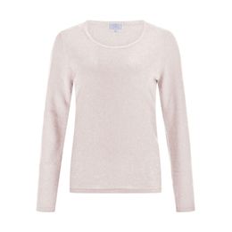 CASH-MERE.CH Rundhals Pullover in Weiss | Gr.: XS