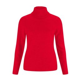 CASH-MERE.CH Rollkragen Pullover in Rot | Gr.: XS