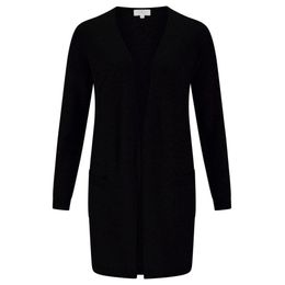 CASH-MERE.CH Cardigan Long in Schwarz | Gr.: XS