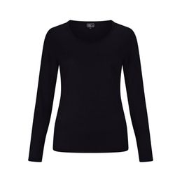 CASH-MERE.CH Rundhals Pullover in Schwarz | Gr.: S