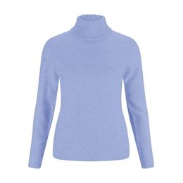 CASH-MERE.CH Rollkragen Pullover in Hellblau | Gr.: XL