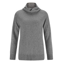 CASH-MERE.CH Rollkragen Pullover in Grau | Gr.: XS