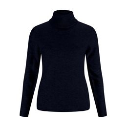 CASH-MERE.CH Rollkragen Pullover in Marine Blau | Gr.: XS