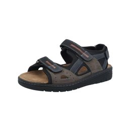 SOLIDUS Sandalen Man Special Weite H in Blau | Gr.: 41,5
