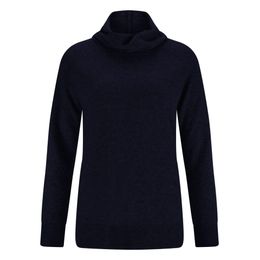 CASH-MERE.CH Rollkragen Pullover in Marine Blau | Gr.: L