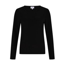 CASH-MERE.CH Rundhals Pullover in Schwarz | Gr.: XS