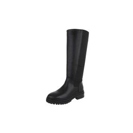 Ital-Design Stiefel Damen Gr&ouml;&szlig;e 39 schwarz Winterschuhe
