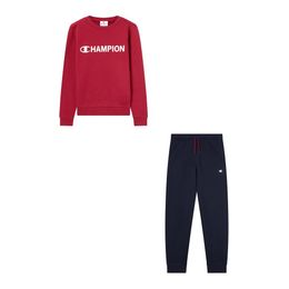 Champion Authentic Athletic Apparel Jogginganzug Jungen Größe 128 navy / rot