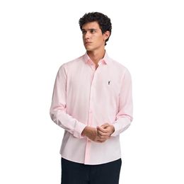 Polo Club Button Up Shirt male Pink size L