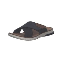 Rieker Pantoletten & Badeschuhe in pazifik/lake/mandel | Gr.: 41