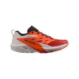 Salomon Outdoorschuhe in Lunar Rock/Shocking Orange/Fie | Gr.: 11