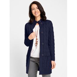 WITT WEIDEN Long-Strickjacke in marine | Gr.: 42