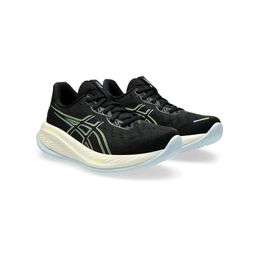 asics Laufschuhe GEL-CUMULUS 26 in BLACK/SAFETY YELLOW | Gr.: 9