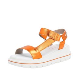 Rieker Strap Sandals ' W1651 ' female Orange size 38