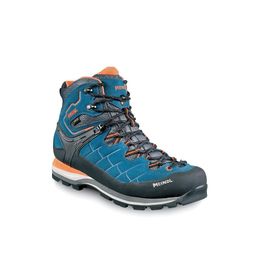 Meindl Wanderstiefel Litepeak GTX in blau/orange | Gr.: 44,5