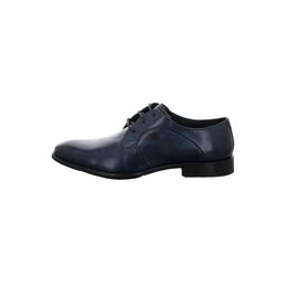 Bugatti Elegante Schn&uuml;rschuhe in Blau | Gr.: 42
