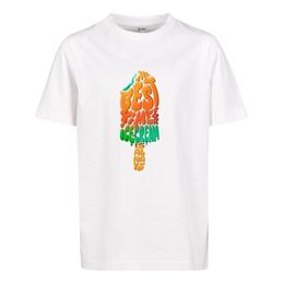 Mister Tee Shirt "Kids Ice Cream Tee" in Weiß | Gr.: 134/140