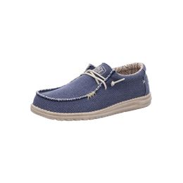 Hey DUDE Shoes Hey Dude Halbschuhe WALLY BRAIDED in blue night | Gr.: 42
