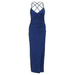 Vera Mont Abendkleid figurbetont in Festival Blue | Gr.: 36