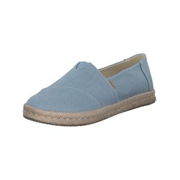 Toms Shoes TOMS Slipper in PAS BLU WSHD DEN | Gr.: 38
