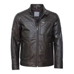 JCC Lederjacke 31023636 in dunkelbraun | Gr.: 50