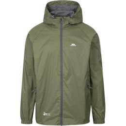 Trespass Regenjacke "Qikpac Jacket Packaway Jacket" in Gr&uuml;n | Gr.: XXS
