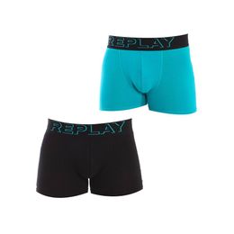 Anson Replay Underwear 2er-Set: Boxershorts in Multicolored | Gr.: XL