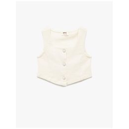 KOTON BLUSE SS in Ekru | Gr.: 9-10 Jahre