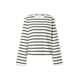 & other stories & Other Stories Shirt Damen Gr&ouml;&szlig;e L schwarz / wei&szlig;